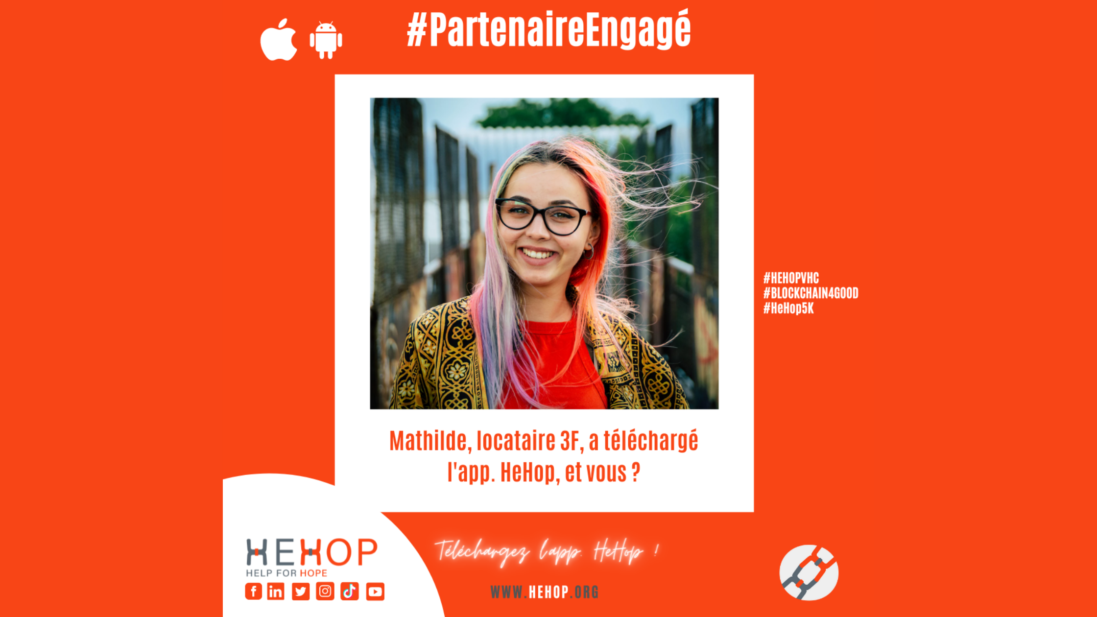 Immobilière 3F a signé en 2021 une convention de partenariat avec l’association Help For Hop, L ...